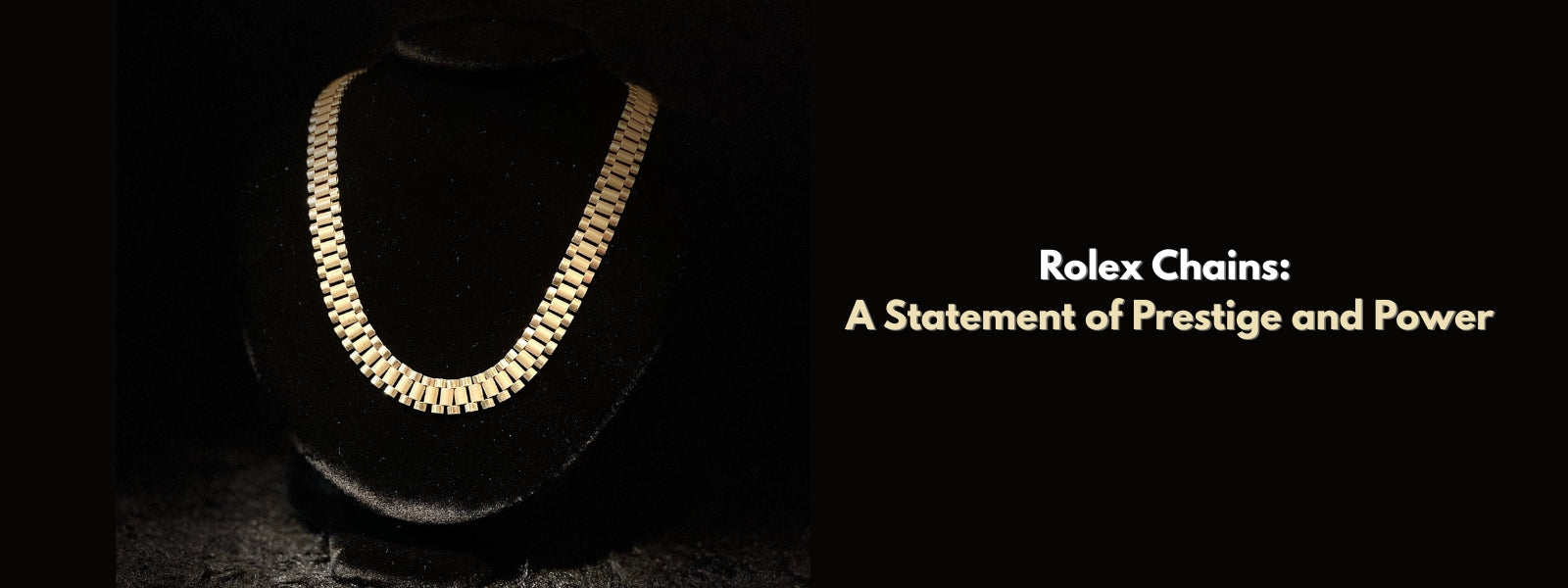 Rolex Chains: A Statement of Prestige and Power – customdiamjewel