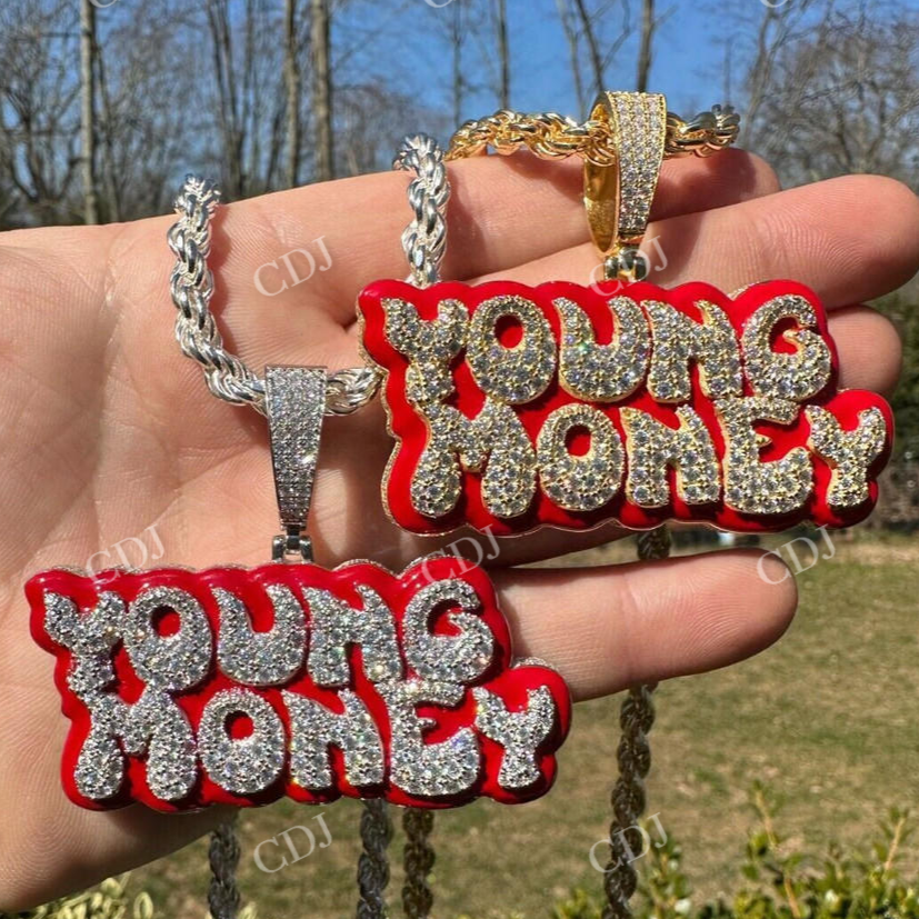 Young Monkey Iced Out Diamond Hip Hop Pendant – customdiamjewel