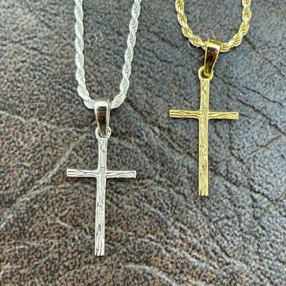 925 Sterling Silver Cross Pendant - Perfect Accessory for Men ...