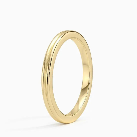 Antique Solid Gold Double Wedding Ring - Exquisite Jewelry Piece ...